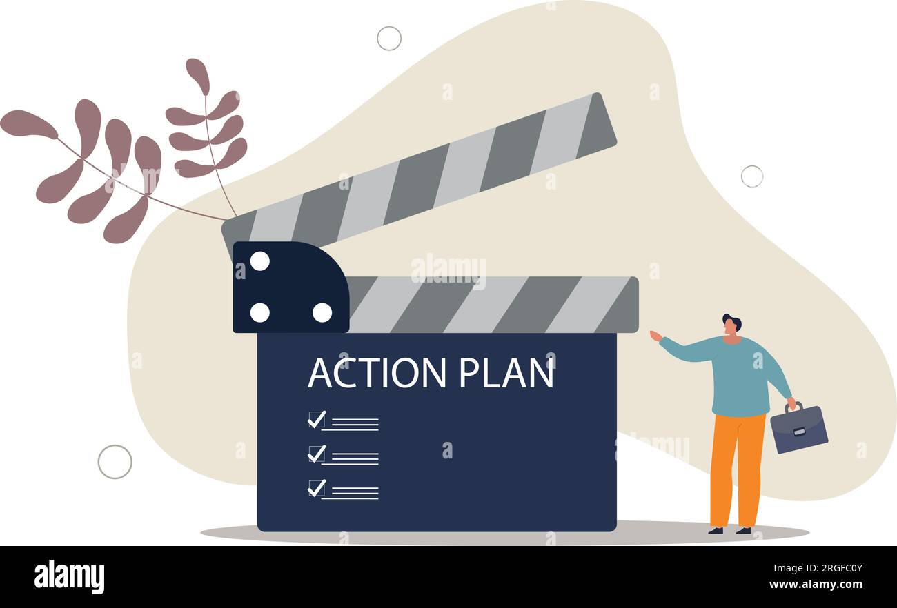 Plan d'action avec checklist étape par étape de la mise en œuvre de l ...