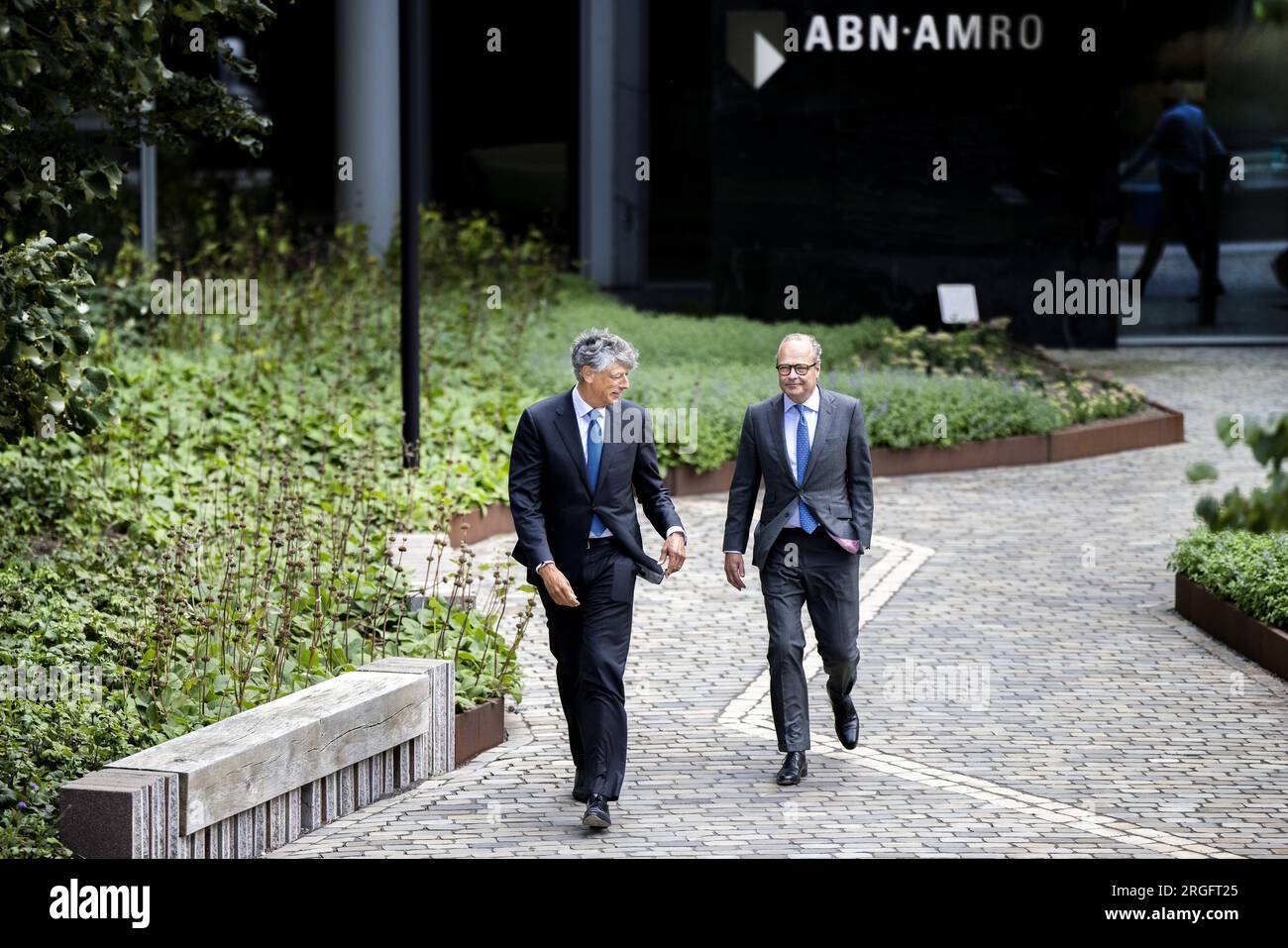 AMSTERDAM - Portrait du CEO Robert Swaak (à gauche) et du CFO Ferdinand ...