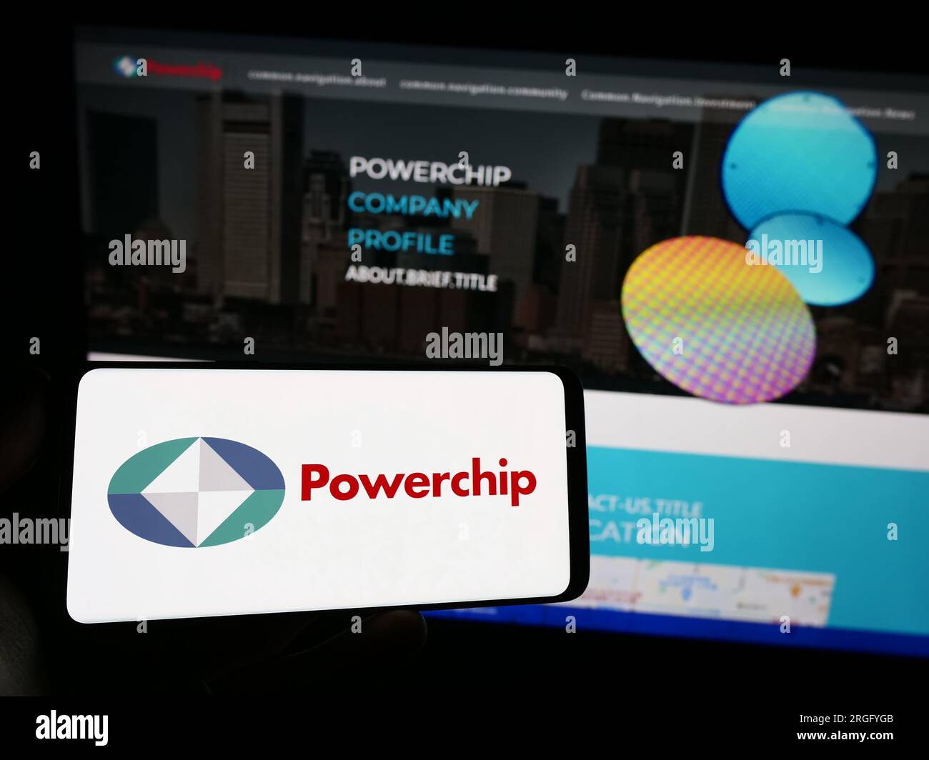 Technologie powerchip Banque de photographies et d’images à haute ...