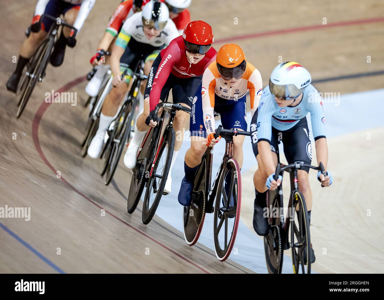GLASGOW - Marit Raaijmakers en action dans la section Omnium pendant ...