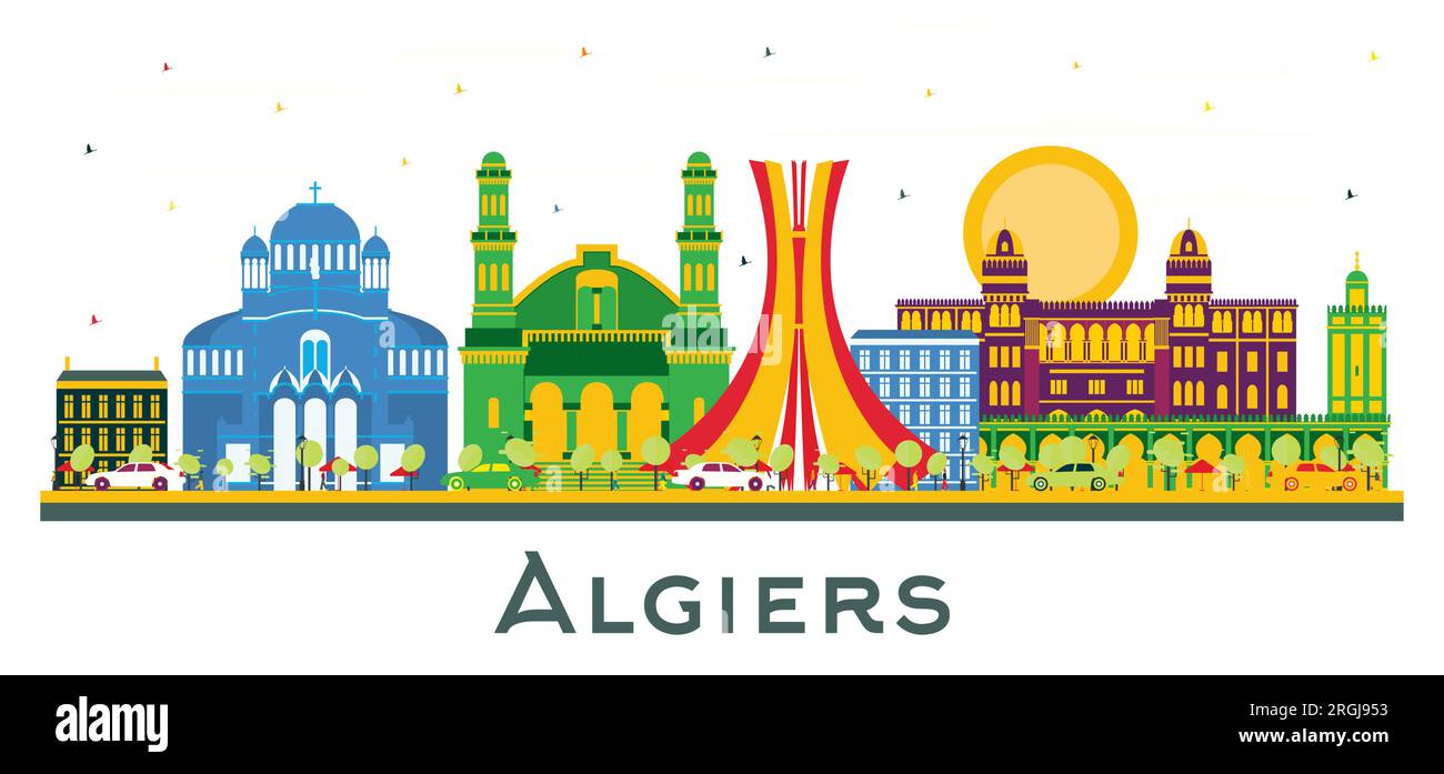 Alger maison Banque d'images vectorielles - Alamy