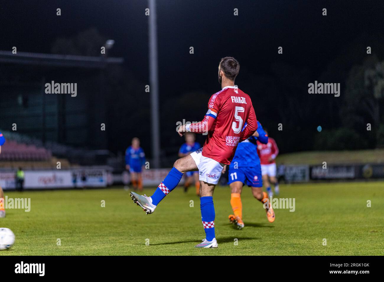 10 août 2023. Melbourne Knights football Club, Victoria, Australie ...