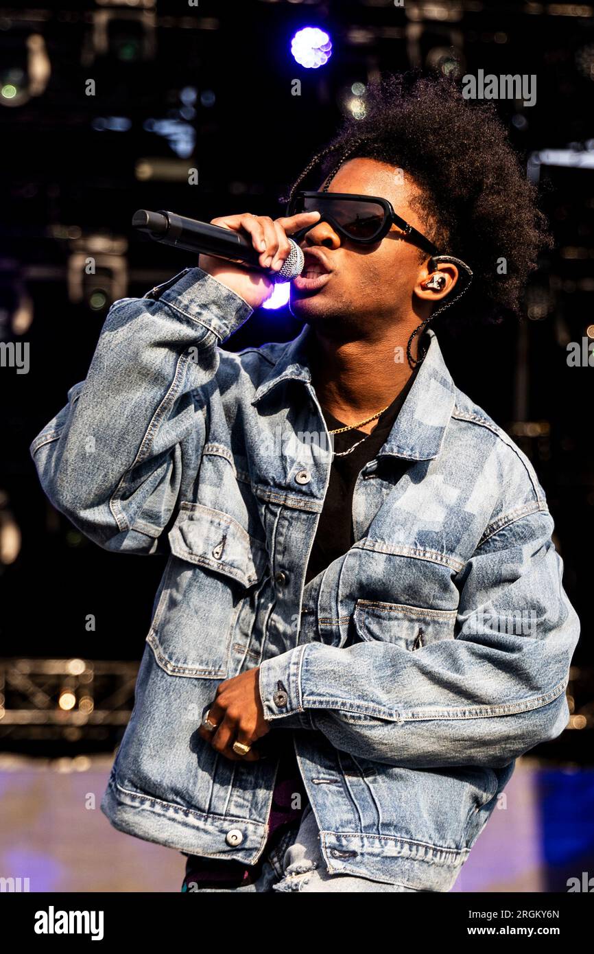 Milan Italie 18 juin 2023 D4vd live at Firenze Rocks 2023 at Visarno ...