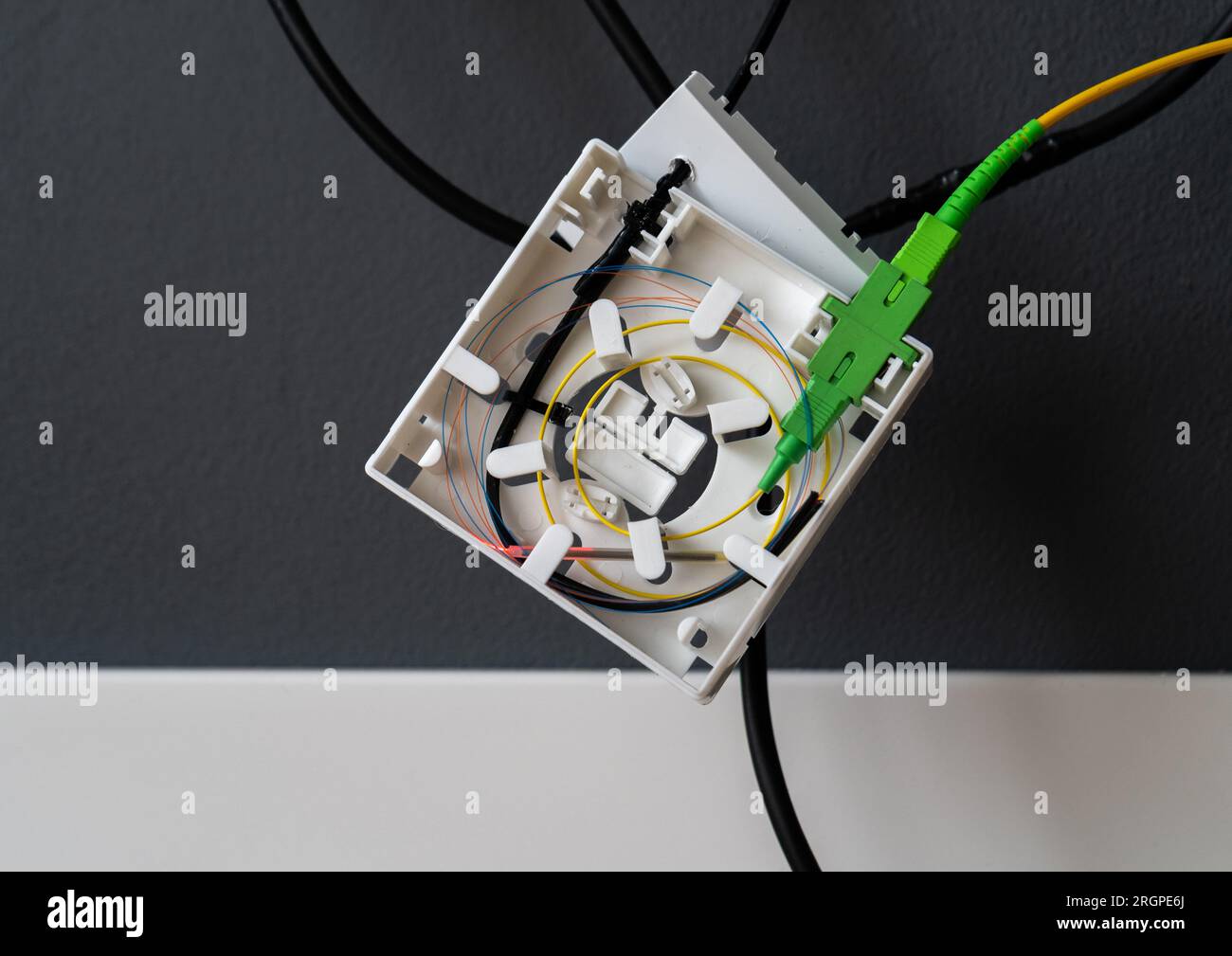 Installation fibre optique ftth Banque de photographies et d’images à ...