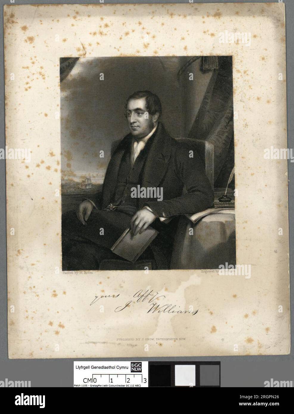 Gravure de john williams Banque de photographies et d’images à haute ...
