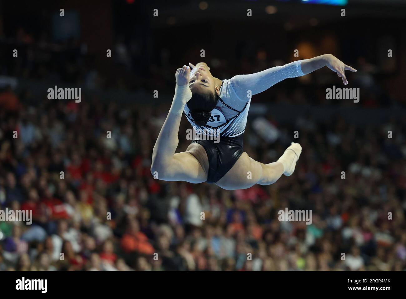 5 août 2023 : gymnaste Tiana Sumanasekera lors de la compétition ...