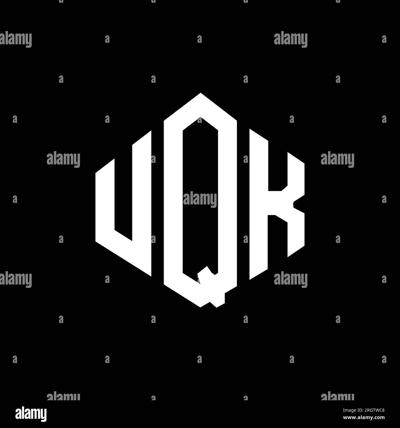 Logo uqk Banque d'images vectorielles - Alamy