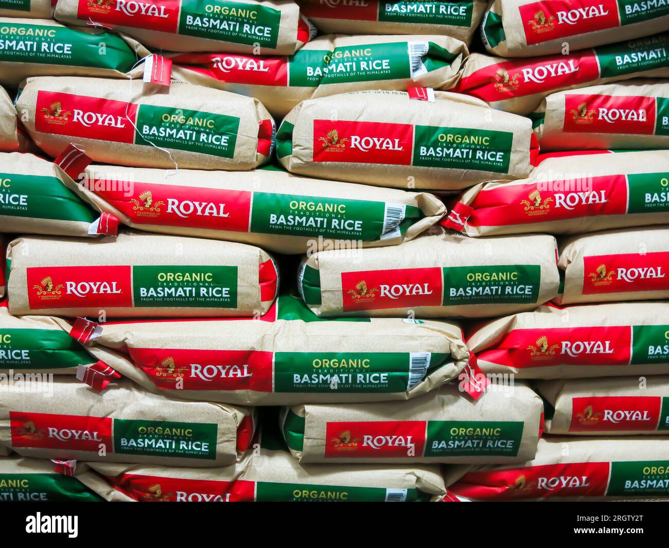 Des sacs de riz Banque de photographies et d’images à haute résolution ...