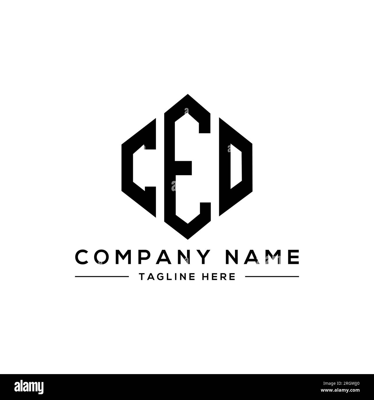 Logo de la technologie pdg Banque d'images noir et blanc - Alamy