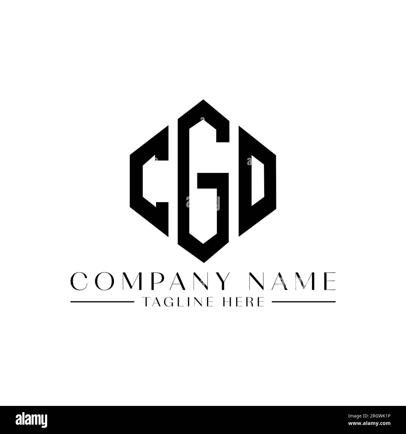 Logo de la technologie cgo Banque d'images noir et blanc - Alamy