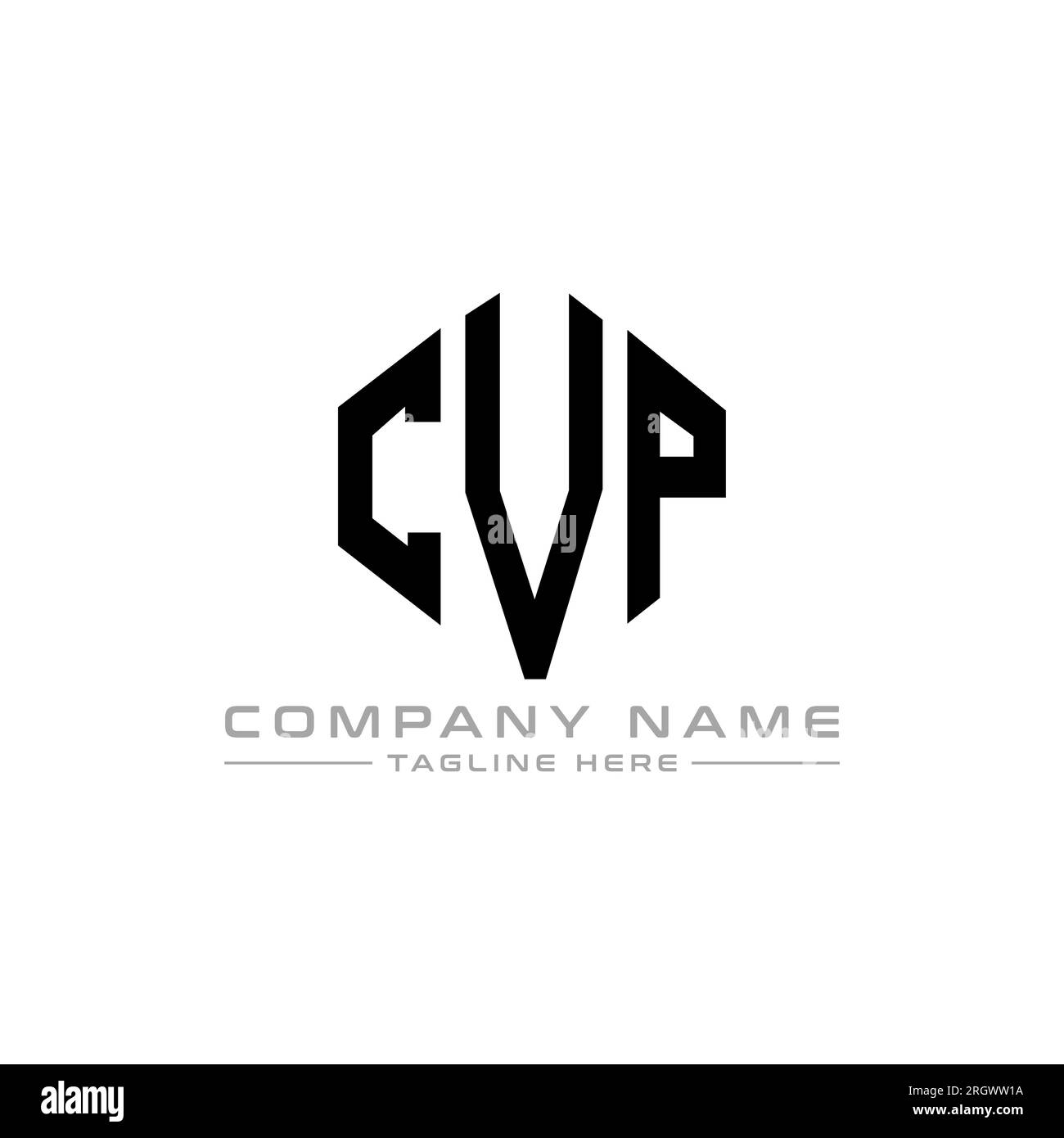 Lettre cvp Banque d'images noir et blanc - Alamy