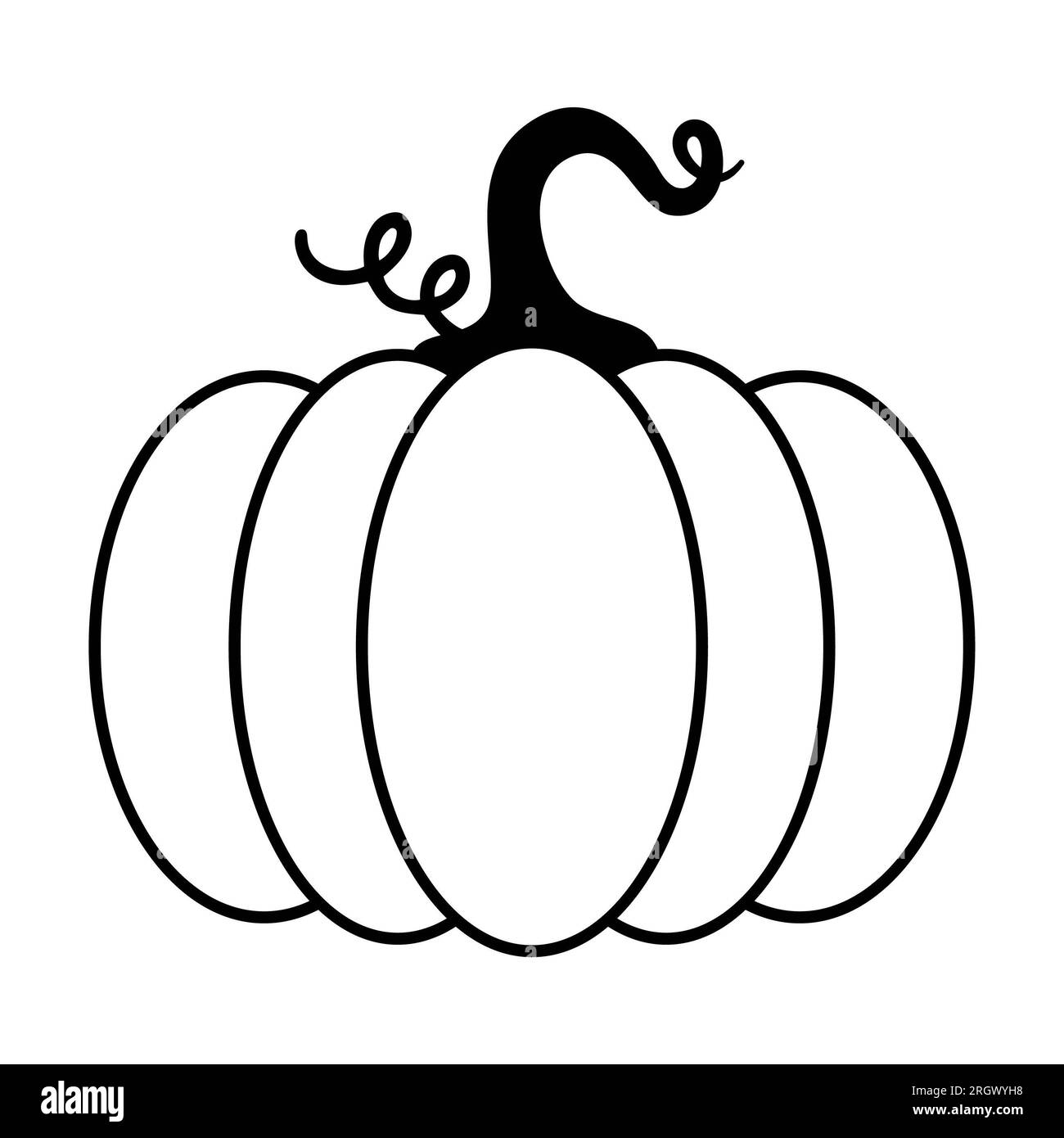 Citrouille Clipart Noir Et Blanc