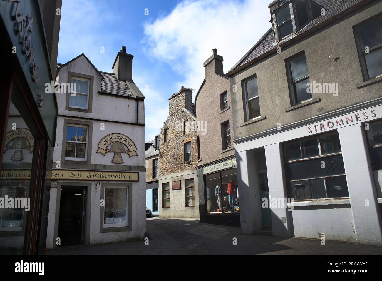 Stromness vieille ville Banque de photographies et d’images à haute ...