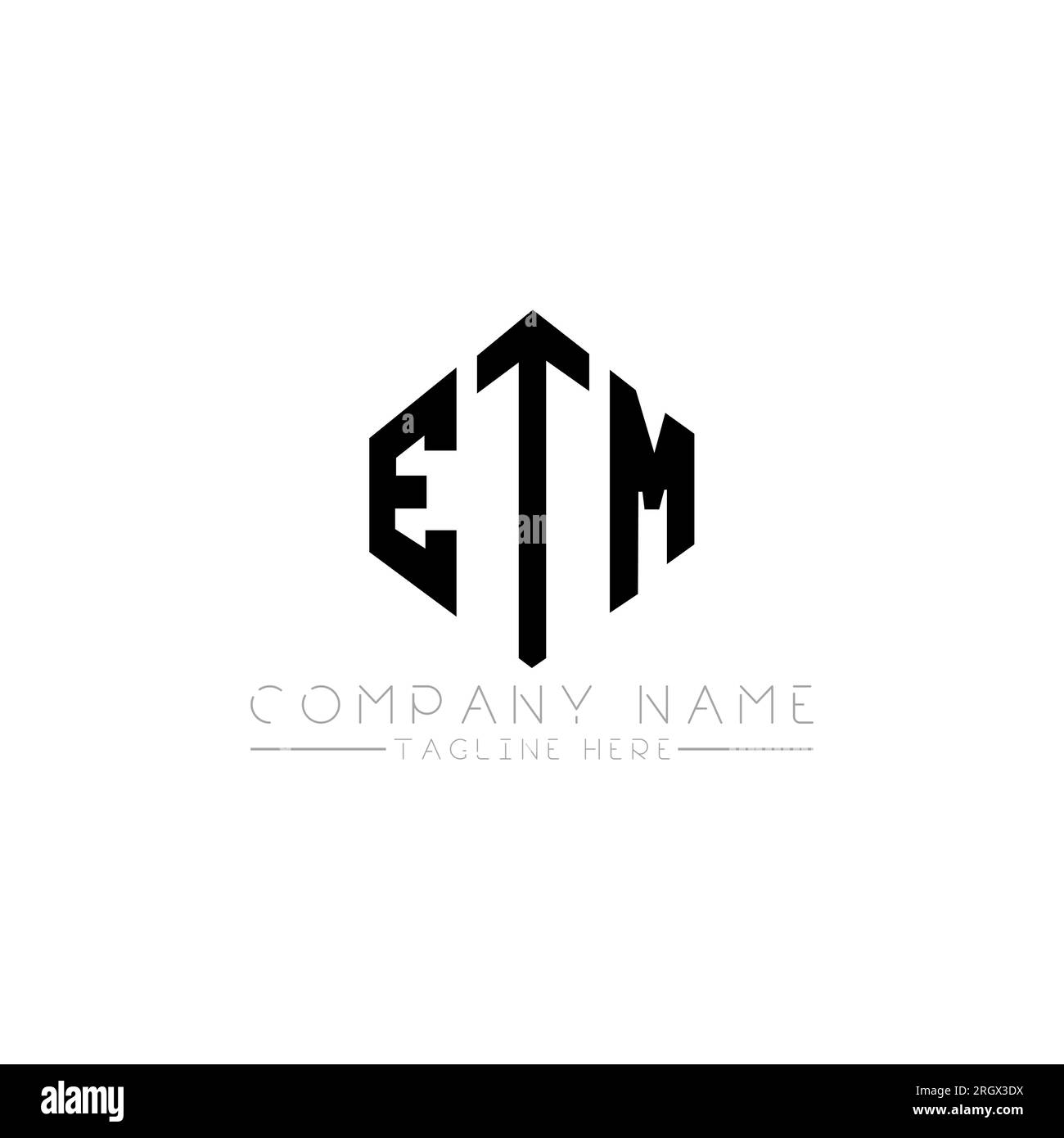 Logo marketing etm Banque d'images vectorielles - Alamy