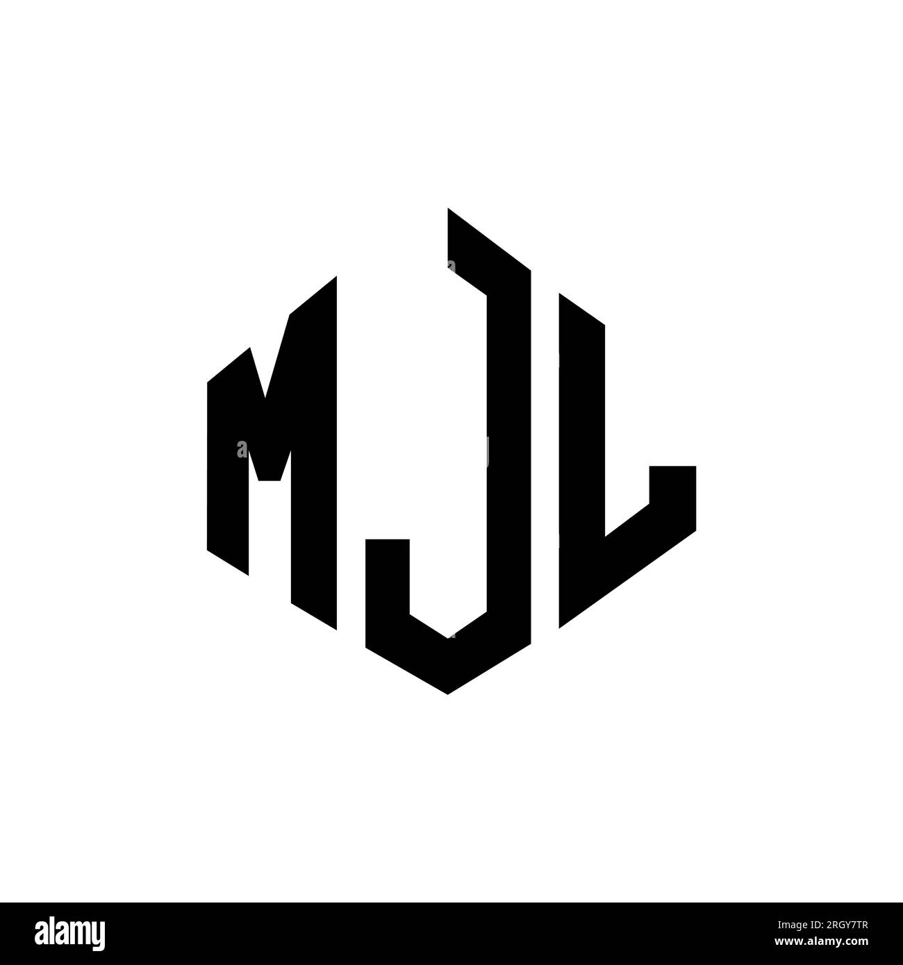 Logo mjl Banque d'images vectorielles - Alamy