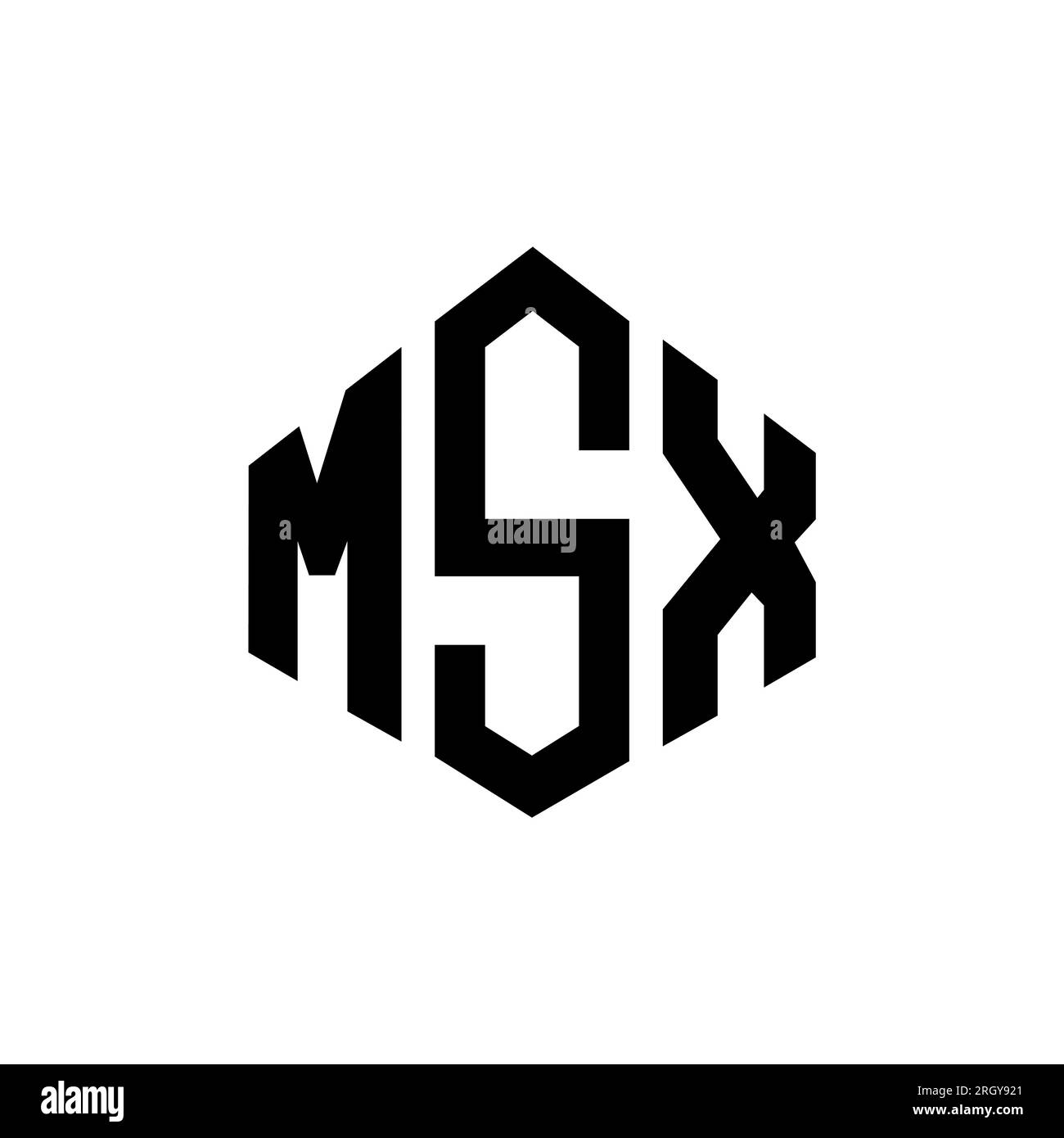 Logo msx Banque d'images noir et blanc - Alamy