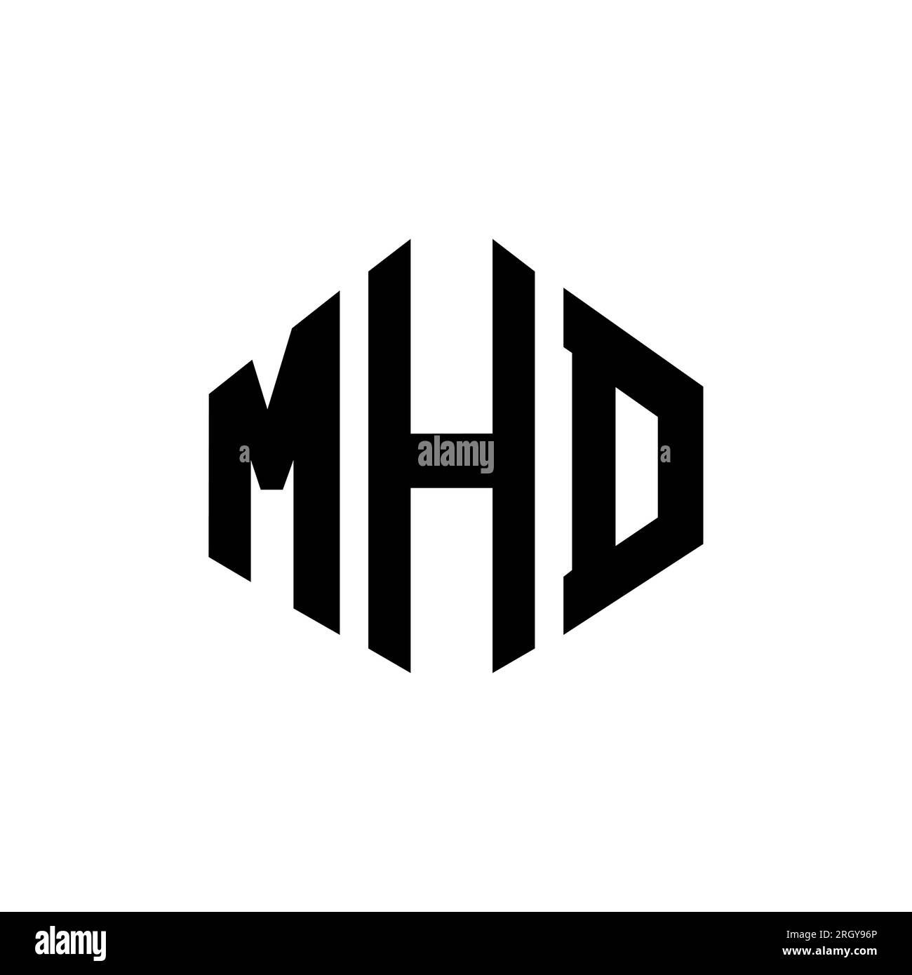 Logo mhd Banque d'images noir et blanc - Alamy