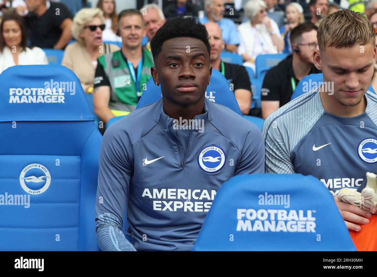 Simon adingra, footballeur de brighton Banque de photographies et d ...