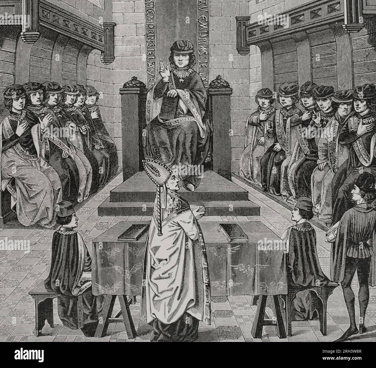 Chapitre de l'ordre de la Toison d'or tenu par Charles le téméraire ...