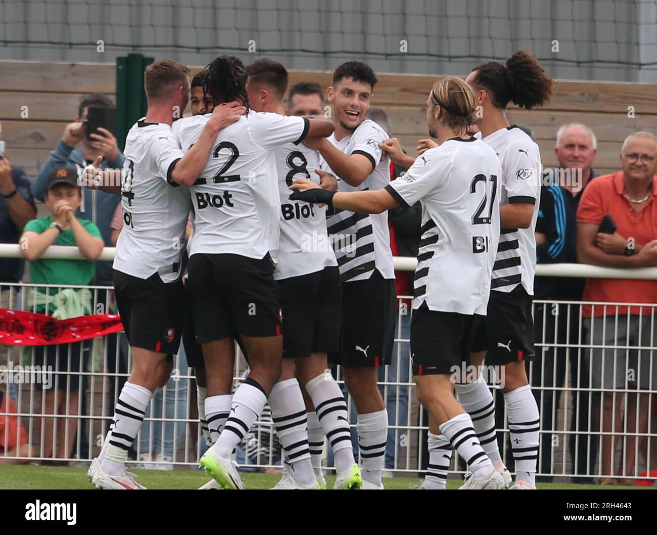 Ludovic Blas du Stade Rennais lors de l'ami 2023 entre le Stade Rennais ...