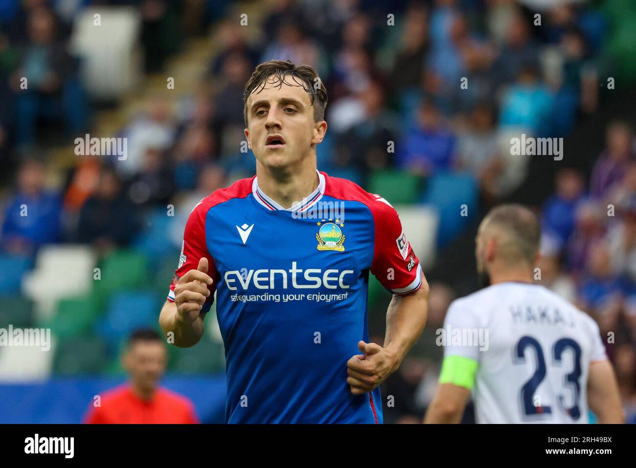 Joel cooper joueur de la ligue irlandaise Banque de photographies et d ...