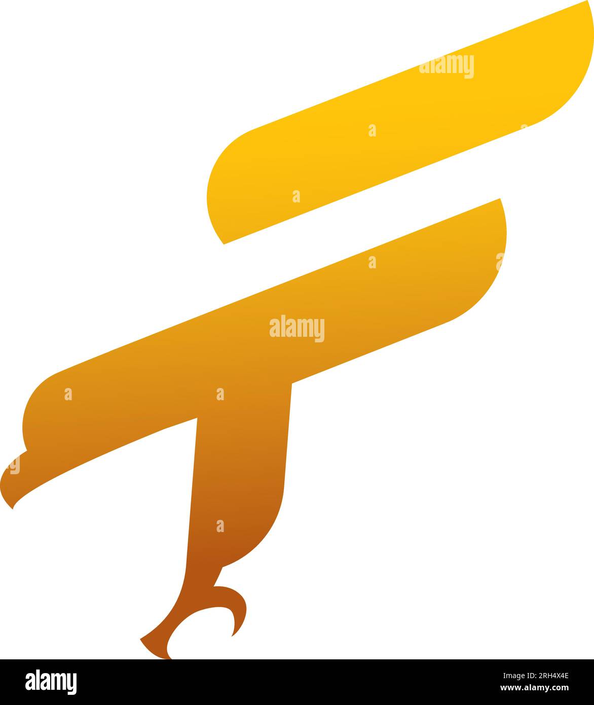 Lettre F logo Falcon. combinaison de logo faite à partir du logo de feu ...