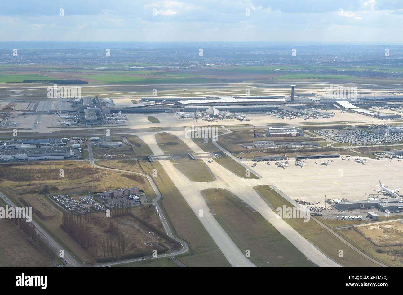Aeropuerto internacional de roissy charles de gaulle Banque de ...