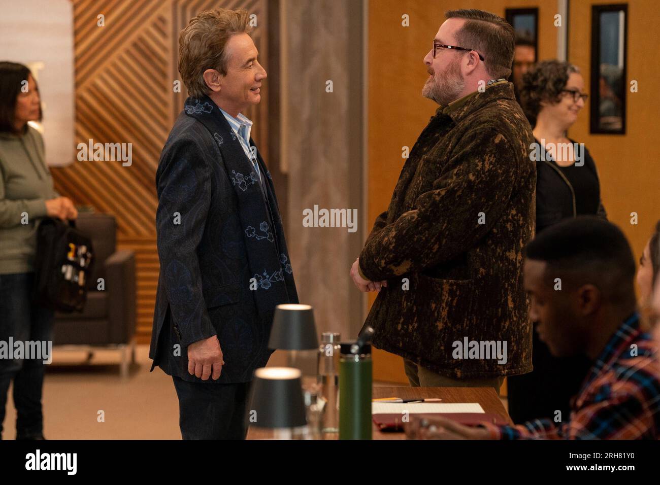 SEULS LES MEURTRES DANS LE BÂTIMENT, de gauche à droite : Martin Short ...