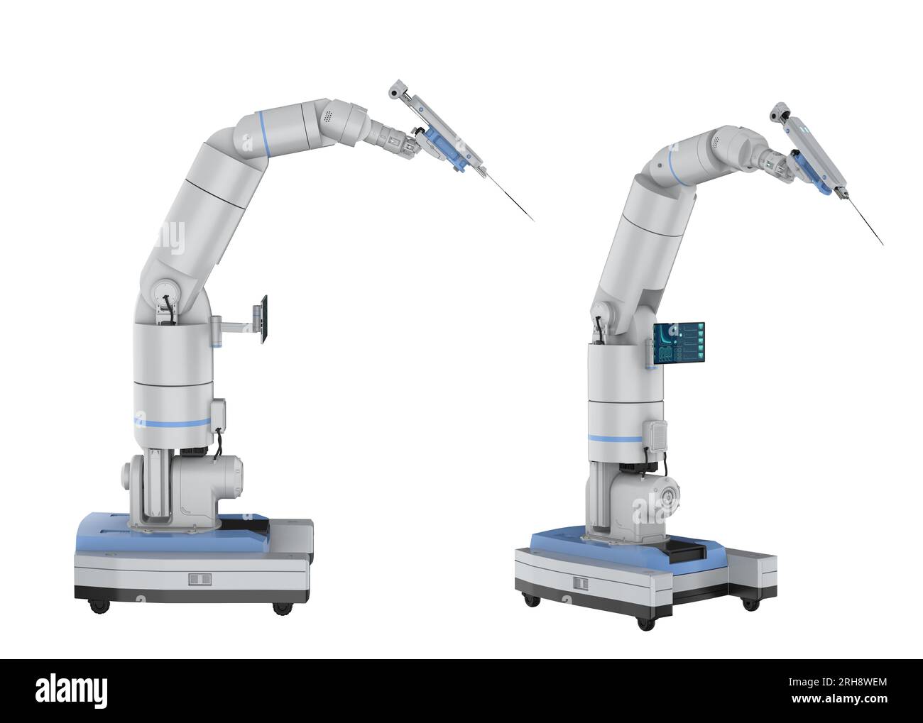 Chirurgien robot Banque d'images détourées - Alamy