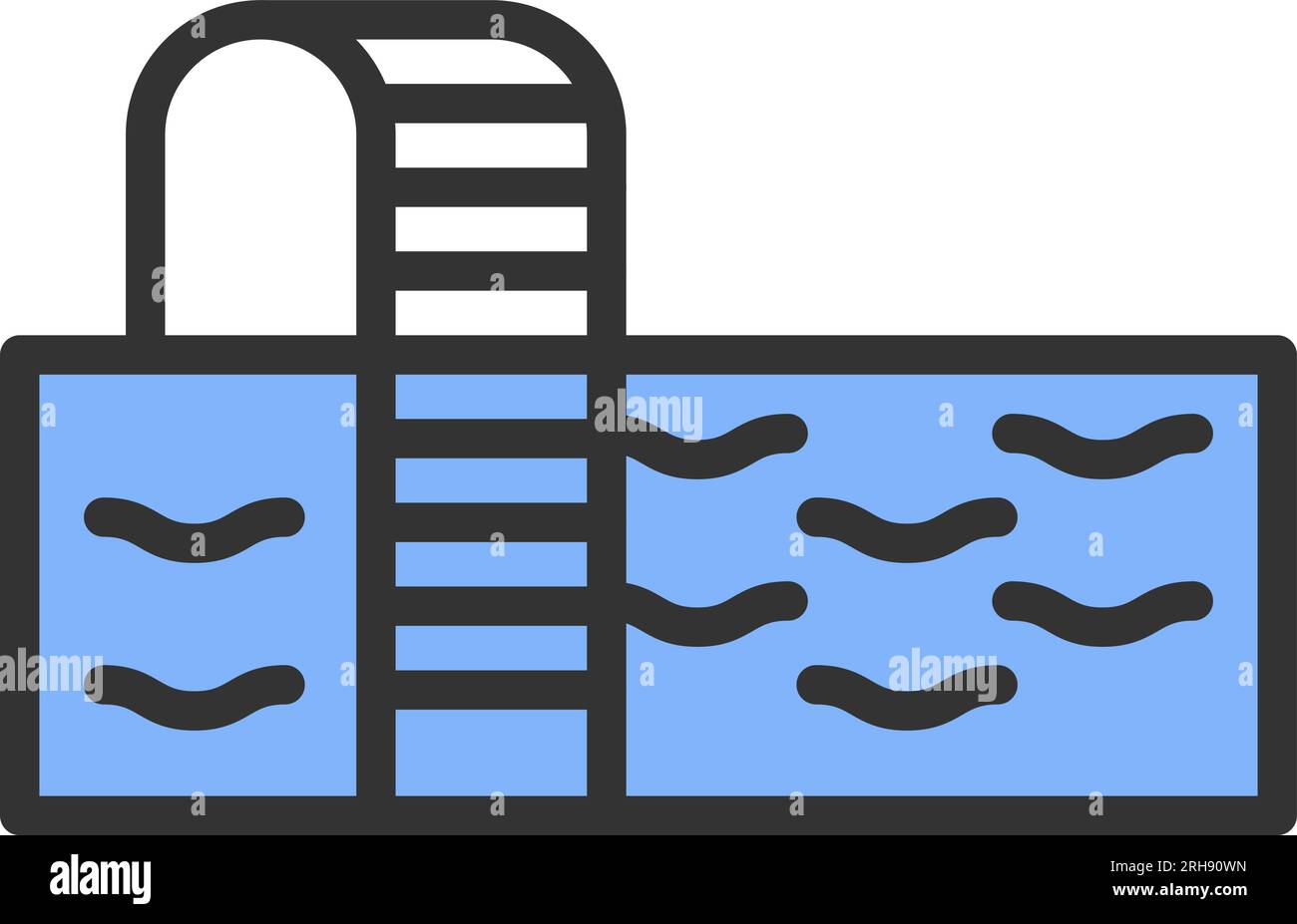 Piscine vacances Banque d'images détourées - Alamy