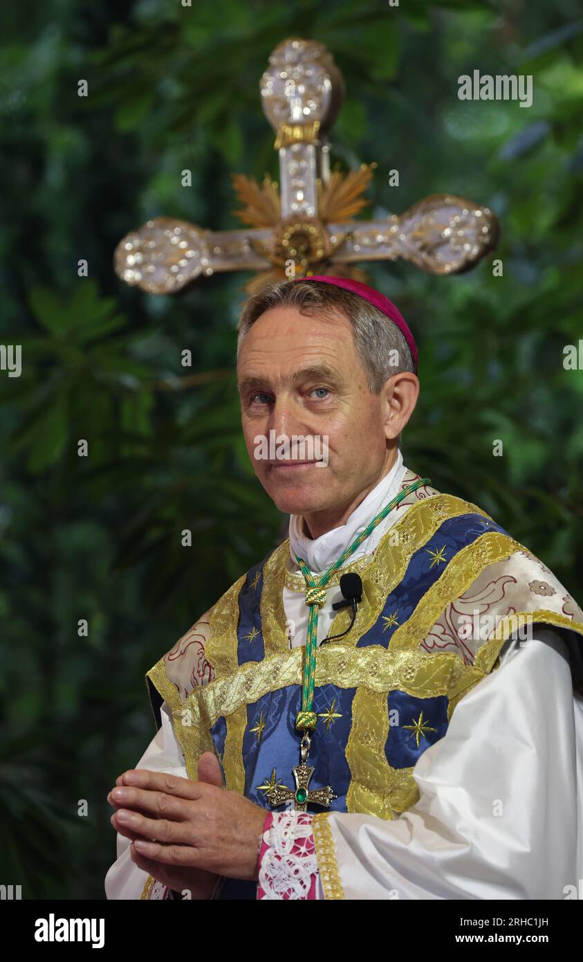 Ziemetshausen, Allemagne. 15 août 2023. Georg Gänswein, archevêque et ...