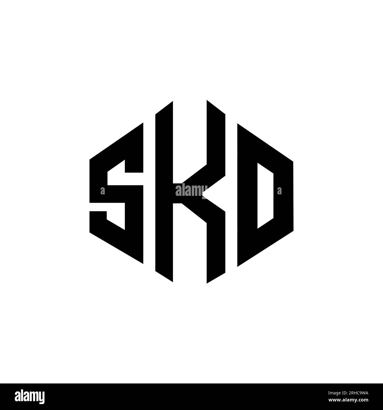 Logo sko Banque d'images noir et blanc - Alamy