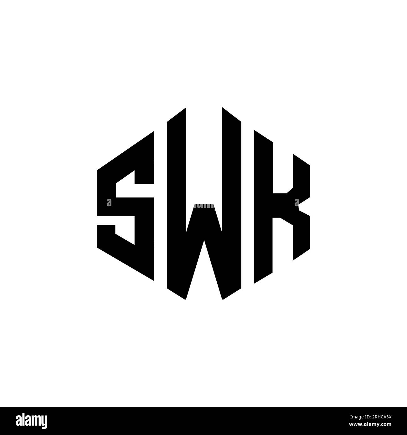 Logo lettre swk Banque de photographies et d’images à haute résolution ...