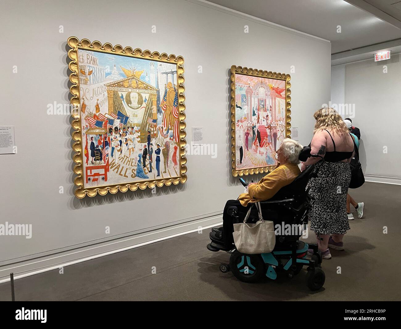 Les cathédrales de Broadway, 1929 huile sur toile. Florine Stettheimer ...
