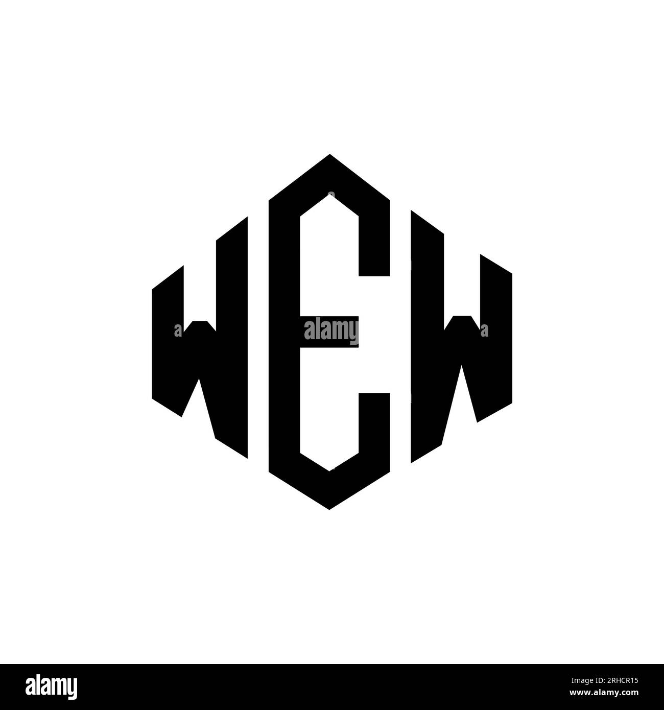 Wew logo de technologie Banque d'images noir et blanc - Alamy