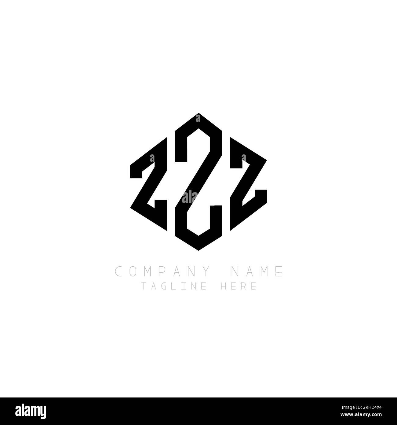 Symbole zzz Banque d'images noir et blanc - Alamy