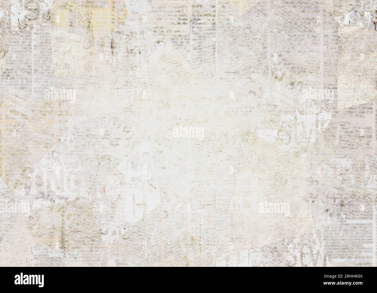 Papier journal vintage grunge texture arrière-plan. Arrière-plan flou ...