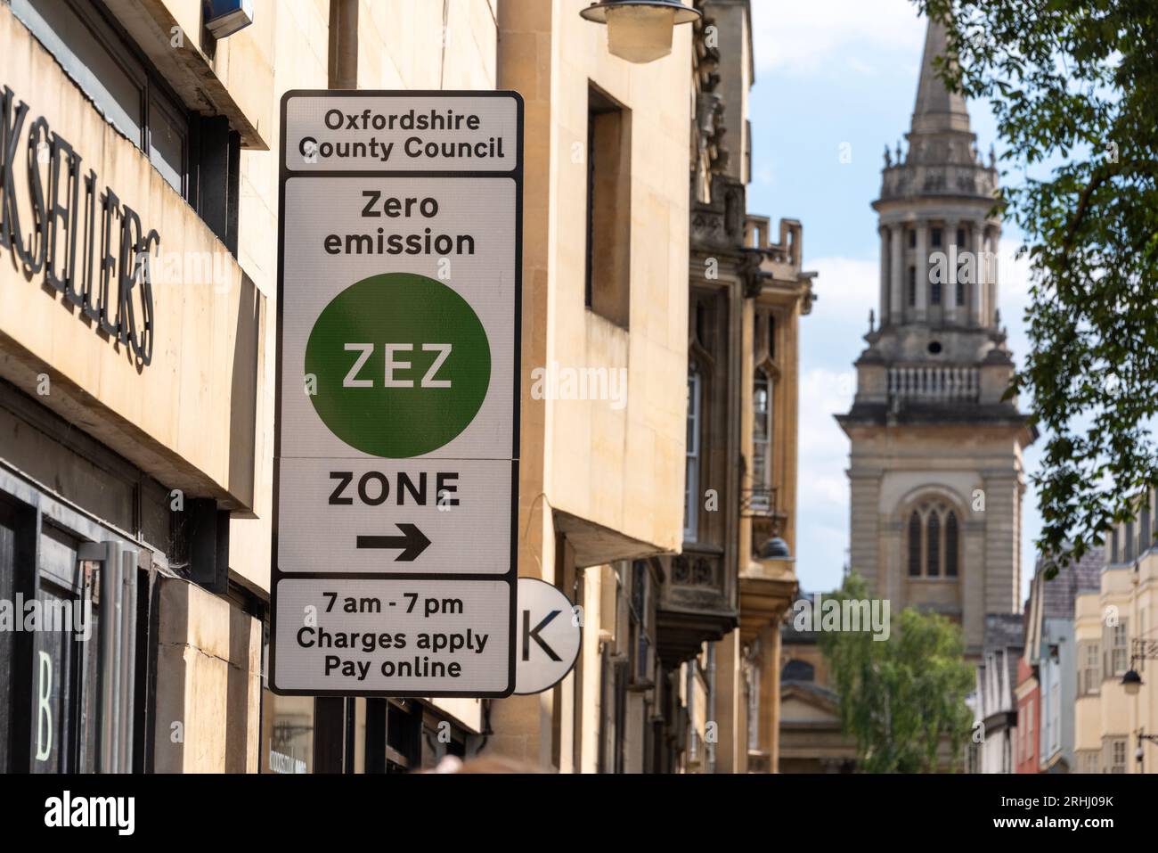 Zone zez d'oxford Banque de photographies et d’images à haute résolution - Alamy