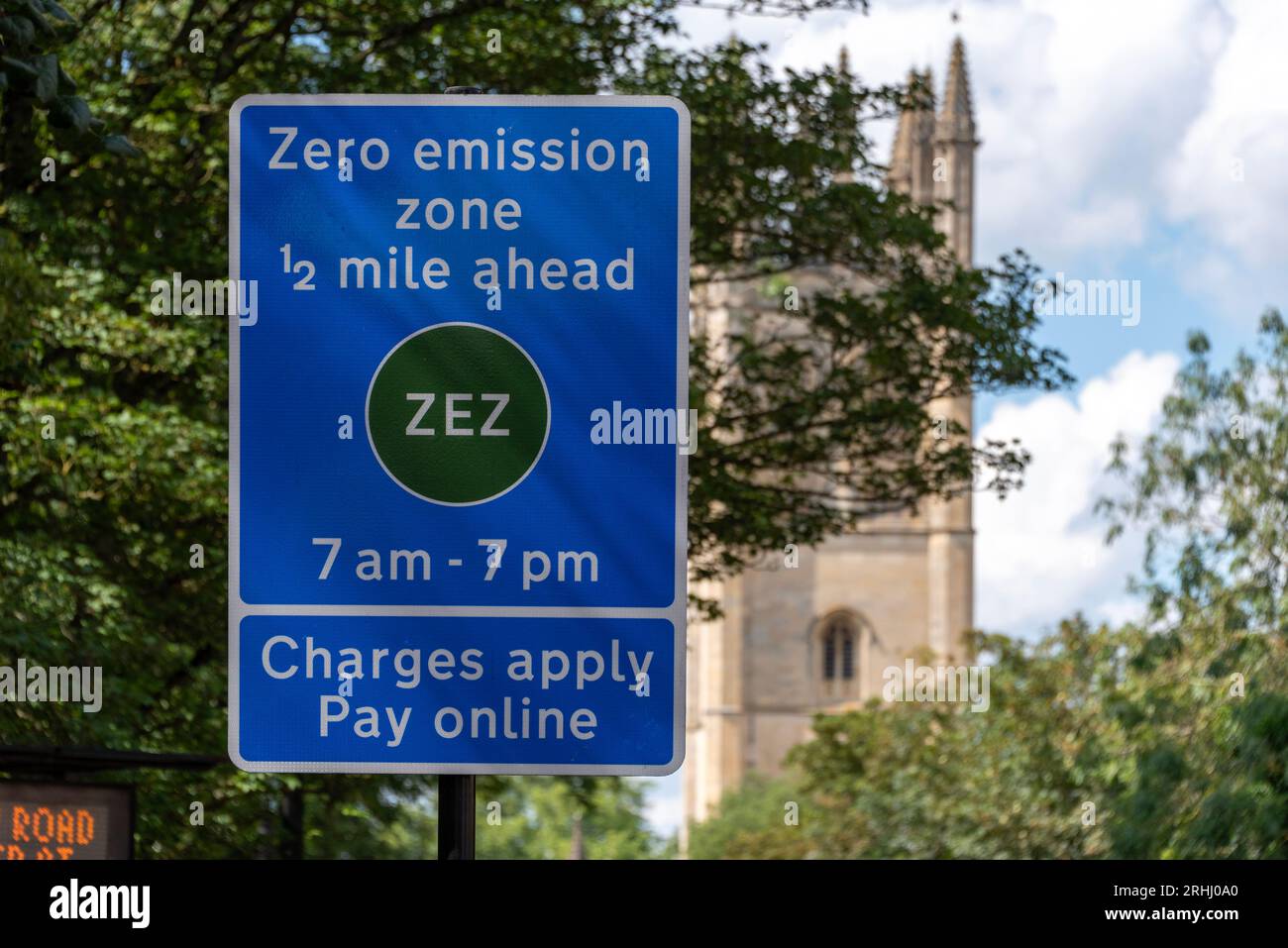 Zone zez d'oxford Banque de photographies et d’images à haute résolution - Alamy