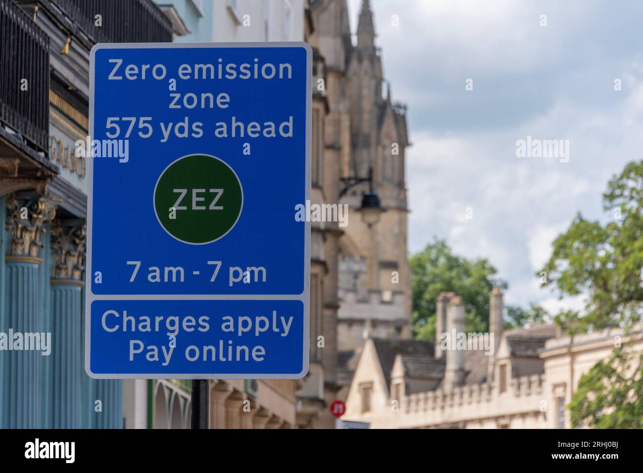 Zone zez d'oxford Banque de photographies et d’images à haute résolution - Alamy