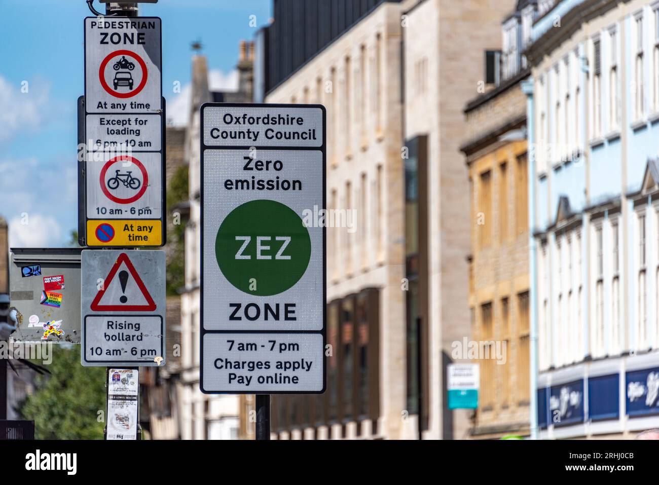 Zone zez d'oxford Banque de photographies et d’images à haute résolution - Alamy