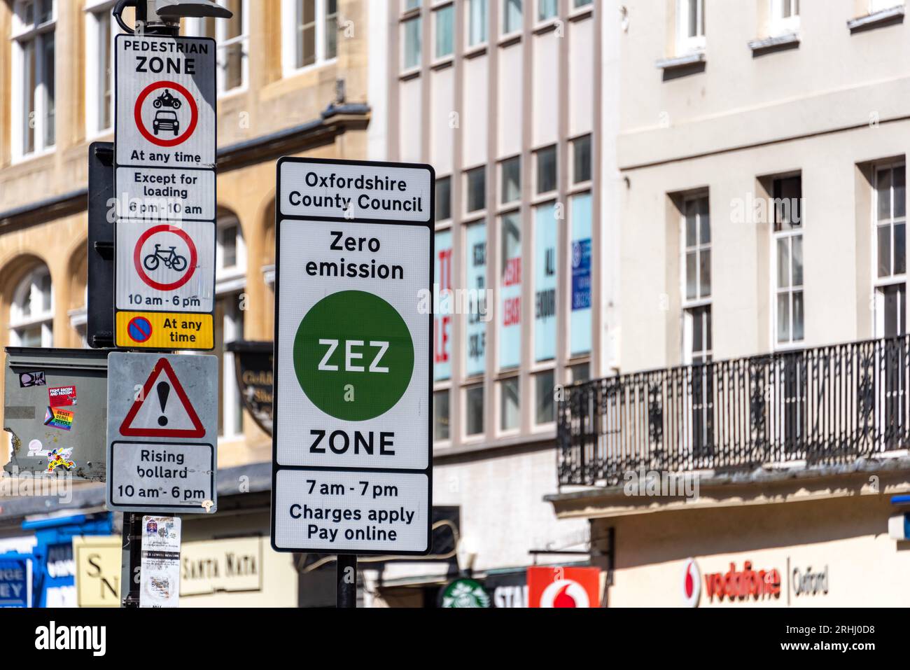 Zone zez d'oxford Banque de photographies et d’images à haute résolution - Alamy