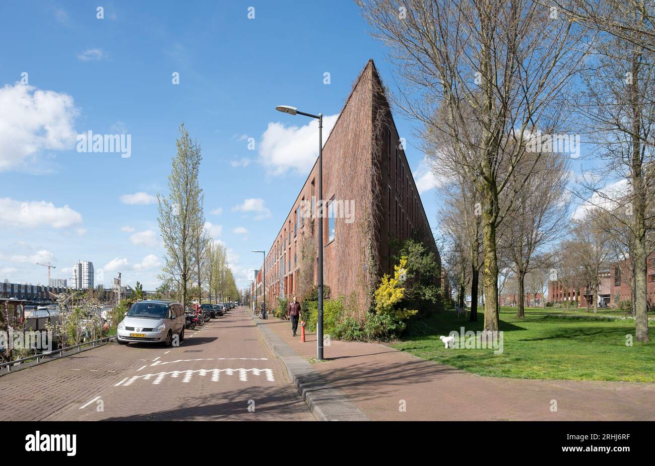 Amsterdam, pays-Bas - Borneo Sporenburg logement à Panamakade par Claus ...
