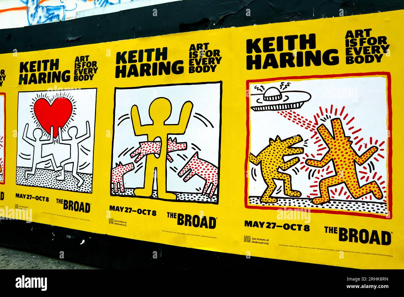Keith haring art exhibition Banque de photographies et d’images à haute ...