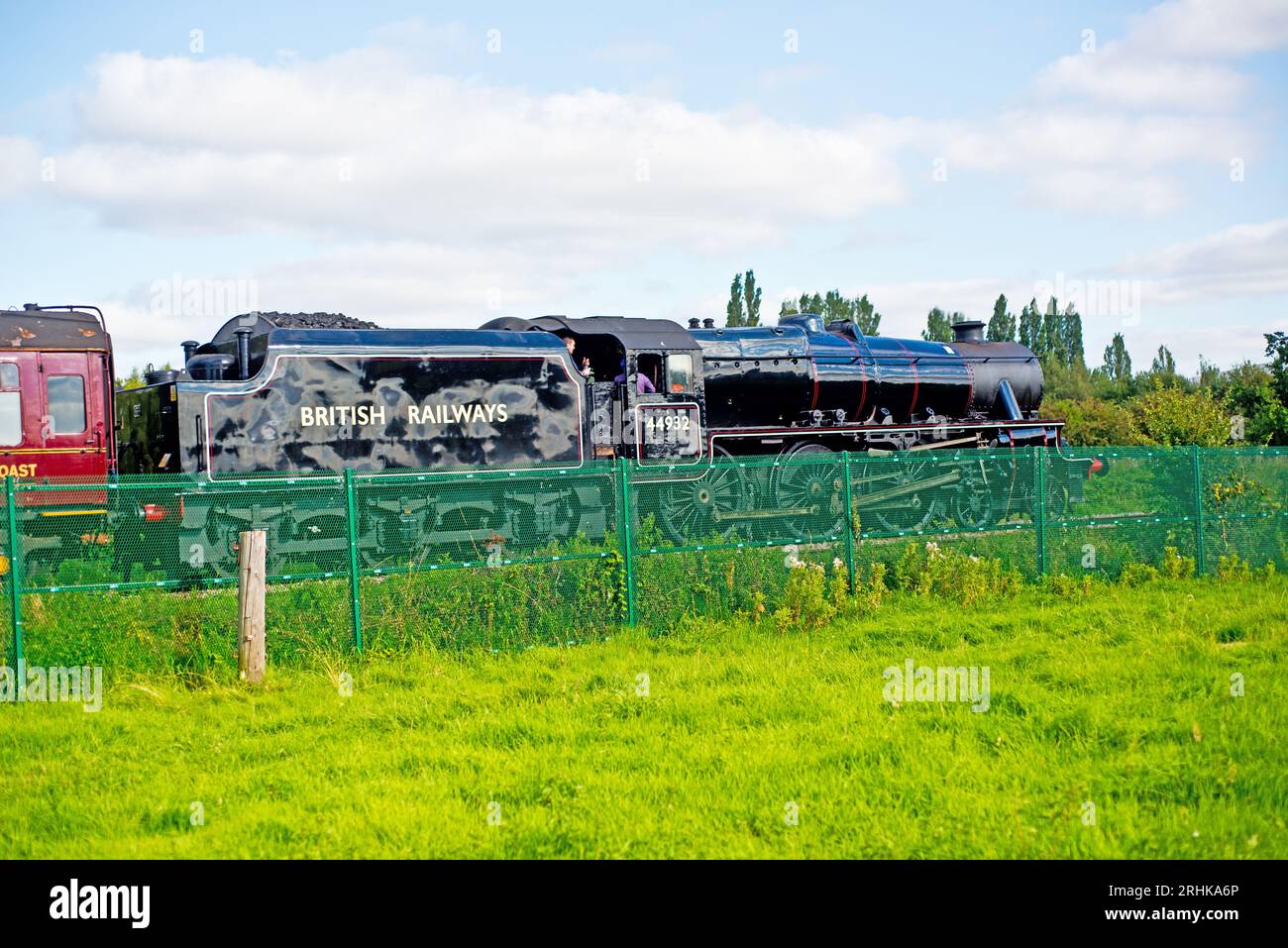 Black 5 steam locomotive Banque de photographies et d’images à haute ...