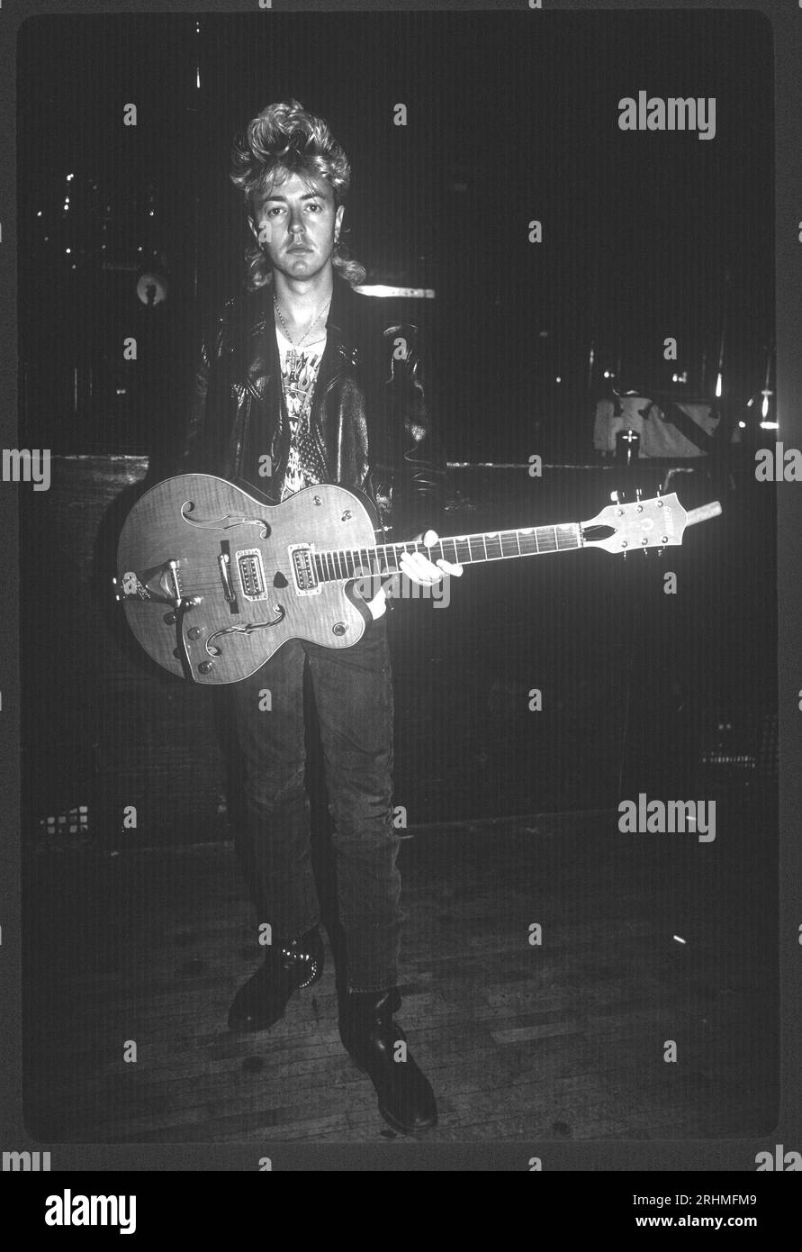 Brian setzer Banque d'images noir et blanc - Alamy