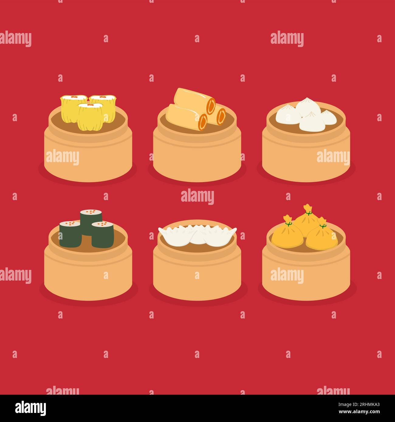 Boulettes chinoises Dim Sum - boulettes chinoises Dim Sum à la vapeur ...