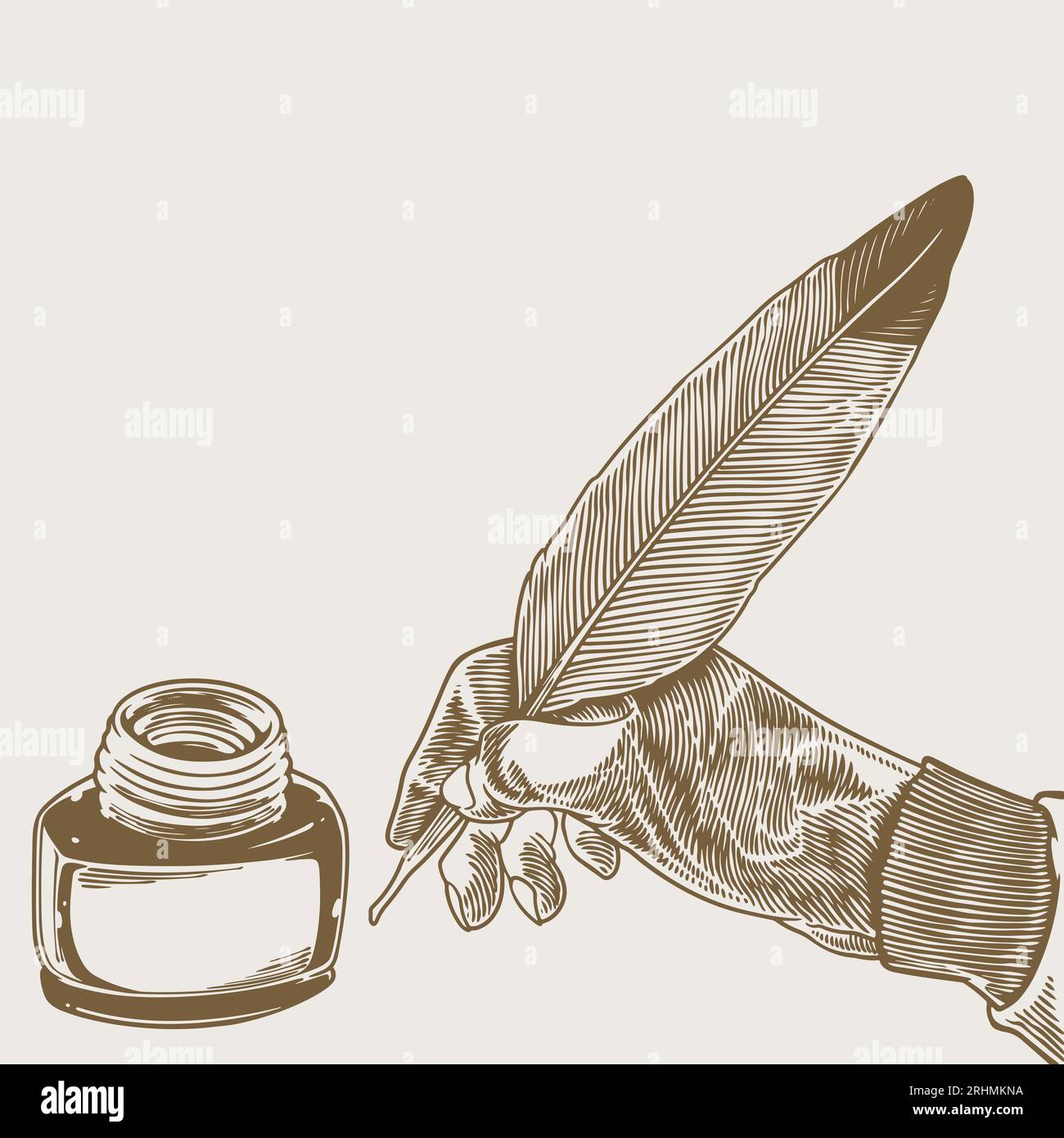 Signature gravée Banque d'images vectorielles - Alamy