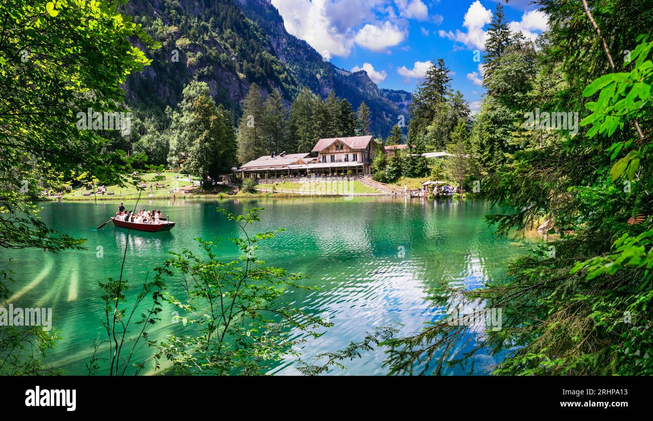 Lake blausee Banque de photographies et d’images à haute résolution - Alamy