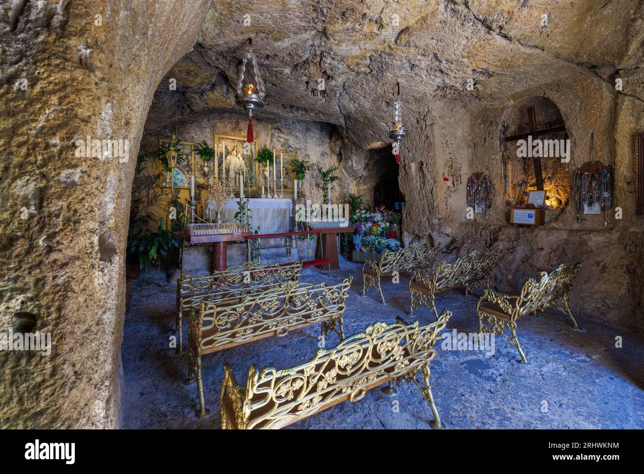 Sanctuaire de la vierge de la pena Banque de photographies et d’images ...